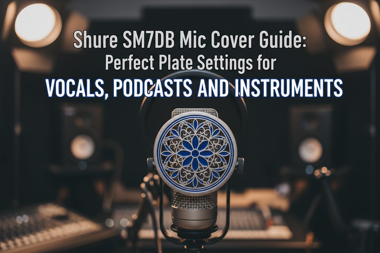 Shure SM7dB Mic Cover Guide: Perfect Plate Settings for Vocals, Podcas ...